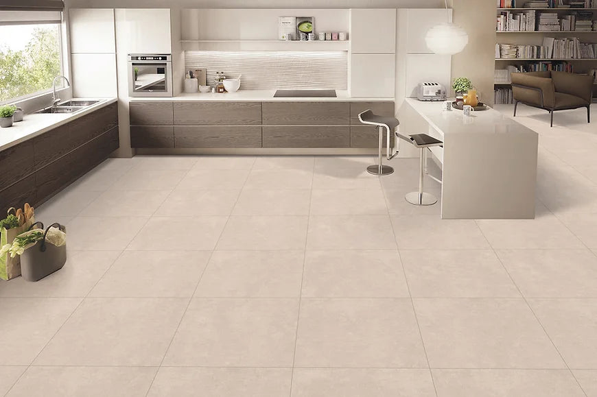 Vloertegel/wandtegel Attic Crema 60x60 mat gerectificeerd – All4home